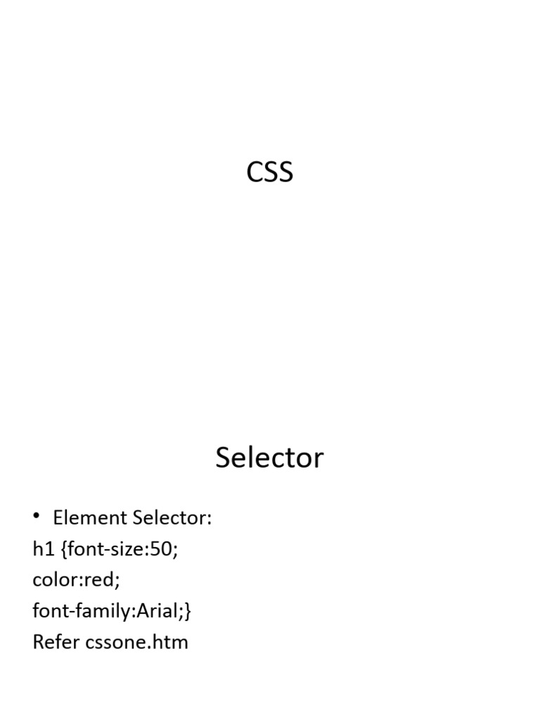 Css Selector Pdf Computer Programming Computer File Formats 