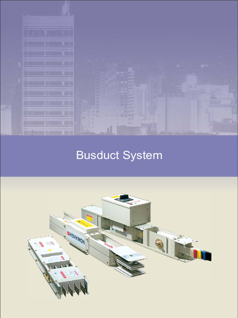 Henikwon Busduct Systems Overview | PDF