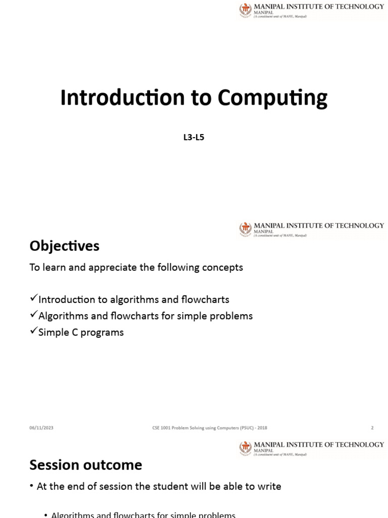 L03 L05 Algorithm Flowchart Pdf Algorithms Applied Mathematics