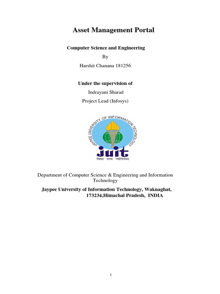 Asset Management Portal | Download Free PDF | Bootstrap (Front End ...