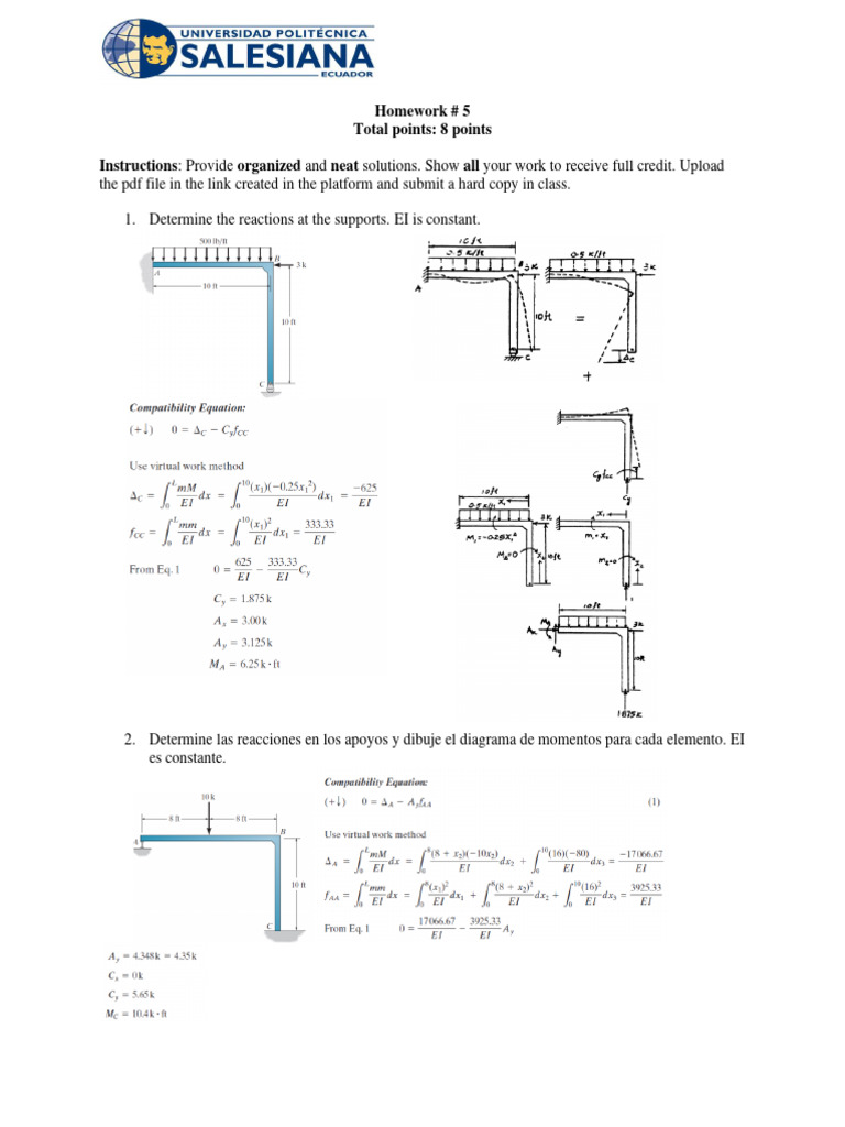 Homework 5 Sol | PDF