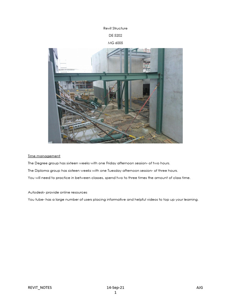 Revit Structure Intro | PDF