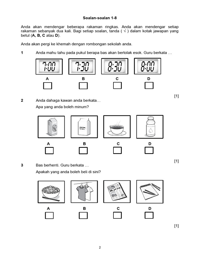 Exam Paper Year 10 (P1) | PDF