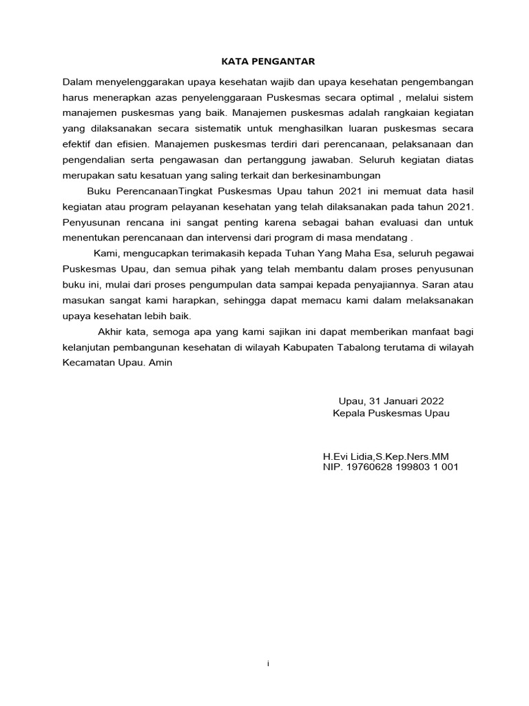 KATA PENGANTAR Dan COVER | PDF
