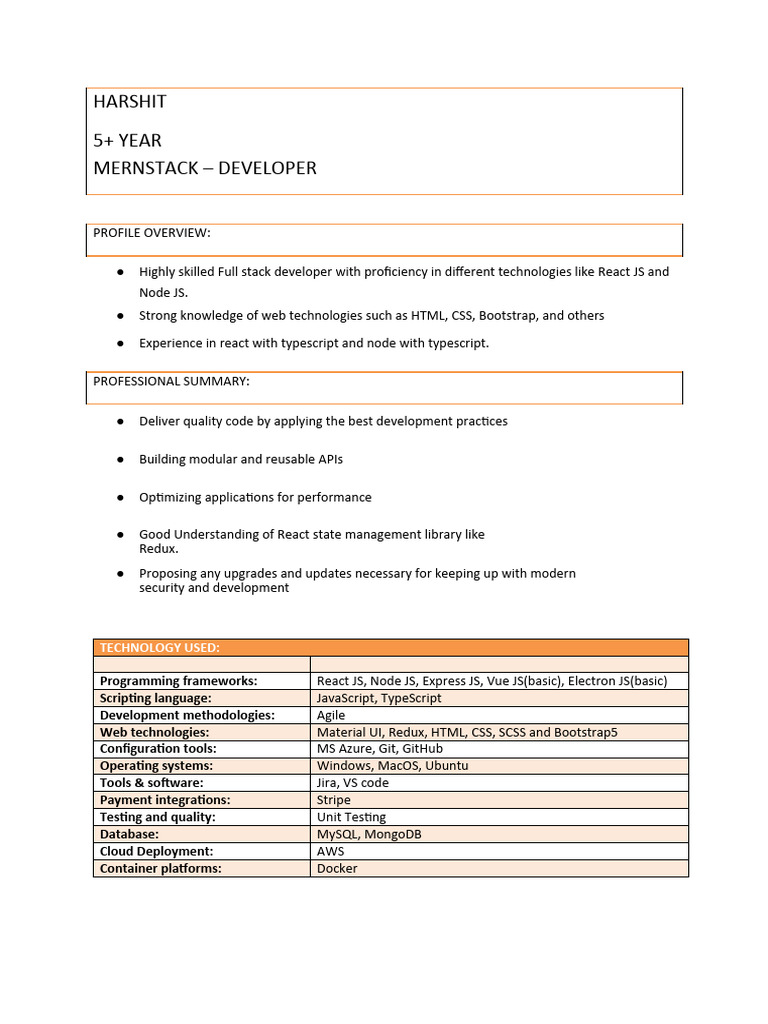 Harshit MERN - Latitude - Technolabs | PDF