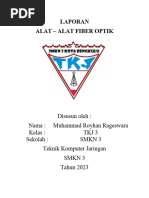 Alat Alat Fiber Optic Beserta Fungsinya | PDF