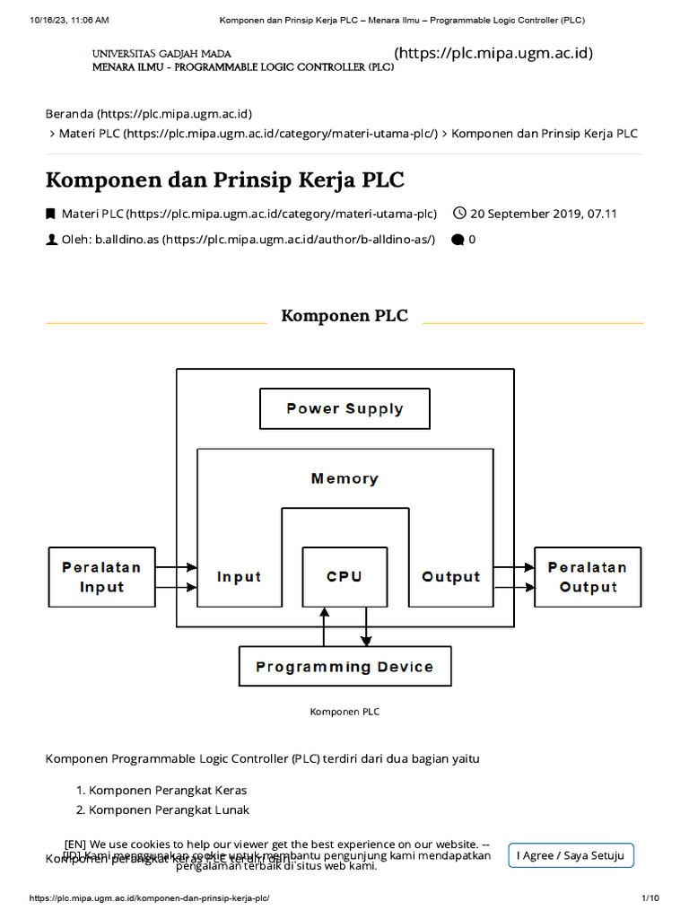 Komponen Dan Prinsip Kerja PLC - Menara Ilmu - Programmable Logic ...