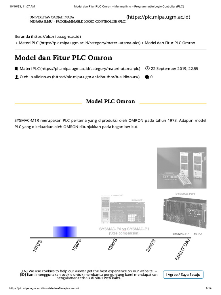Model Dan Fitur PLC Omron - Menara Ilmu - Programmable Logic Controller ...