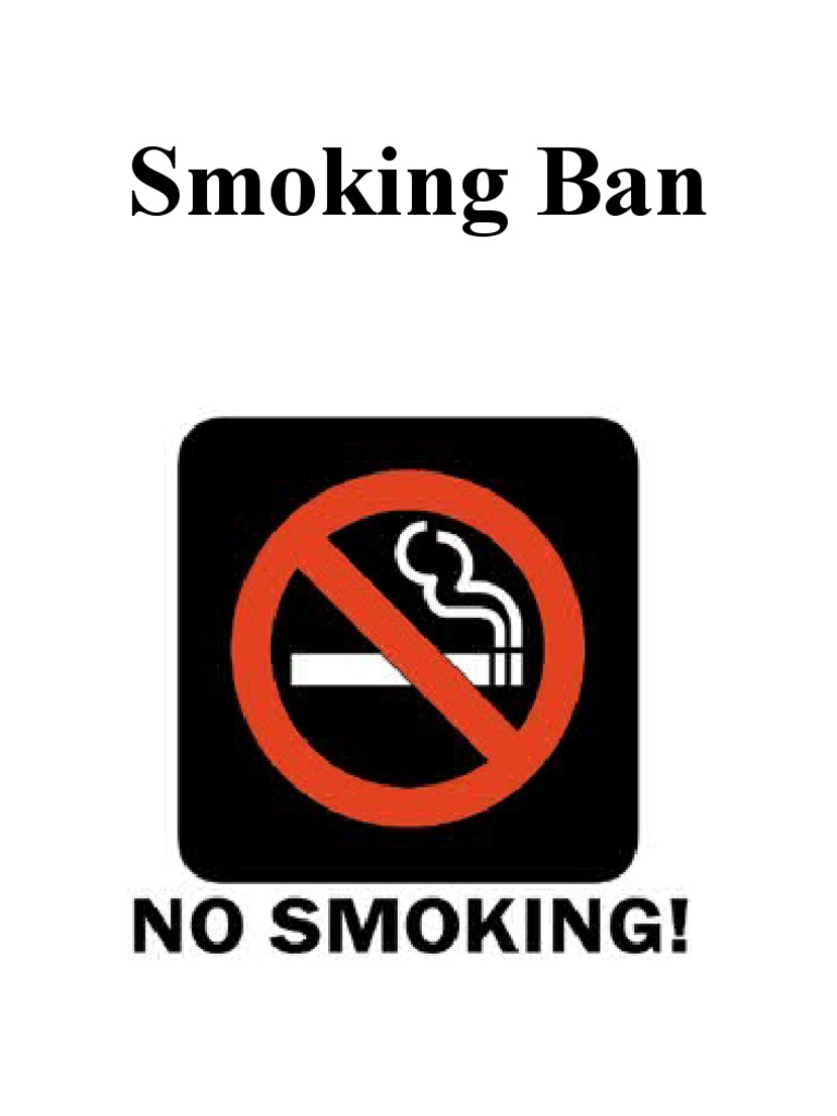 Smoking Ban (Correct) | PDF