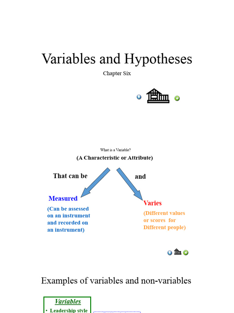 Chapter 6 Variables and Hypotheses | Download Free PDF | Hypothesis ...