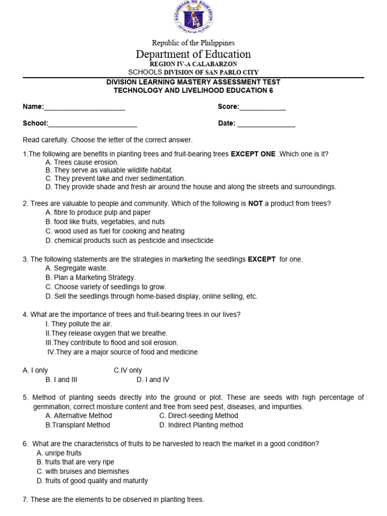 Dlma-Test - Epp 6 | PDF