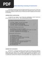 PCAB License Category Requirements 2023 | PDF | Balance Sheet | Business