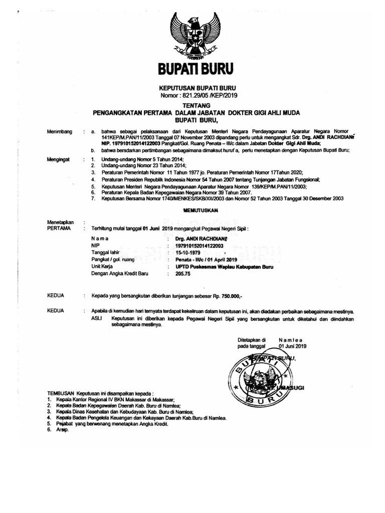 Doc2.Docx Sk Fungsional 3c | PDF