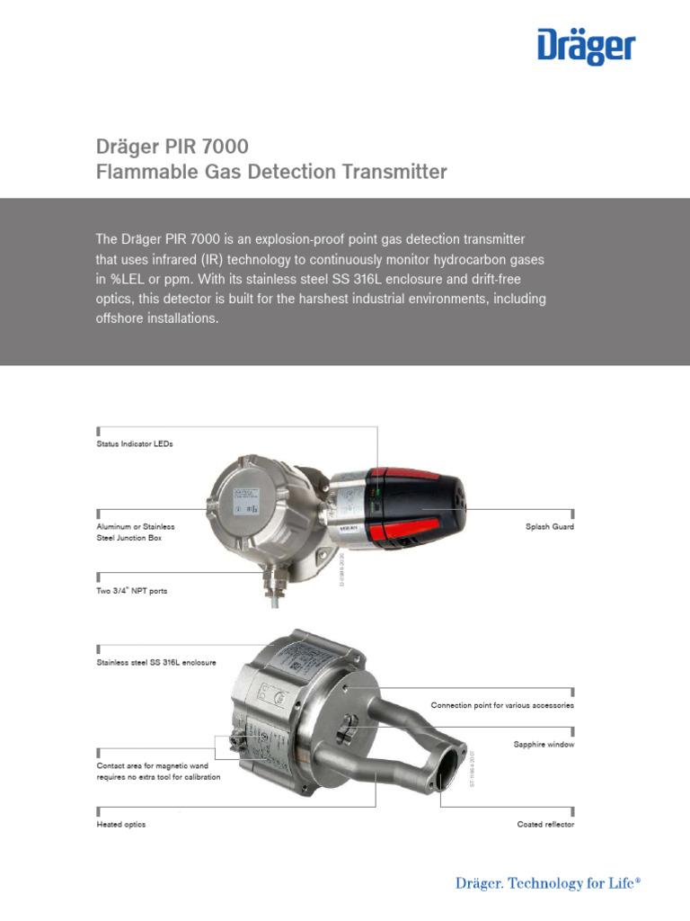 Pir 7000 9103413 en Us | Download Free PDF | Infrared | Physical Sciences