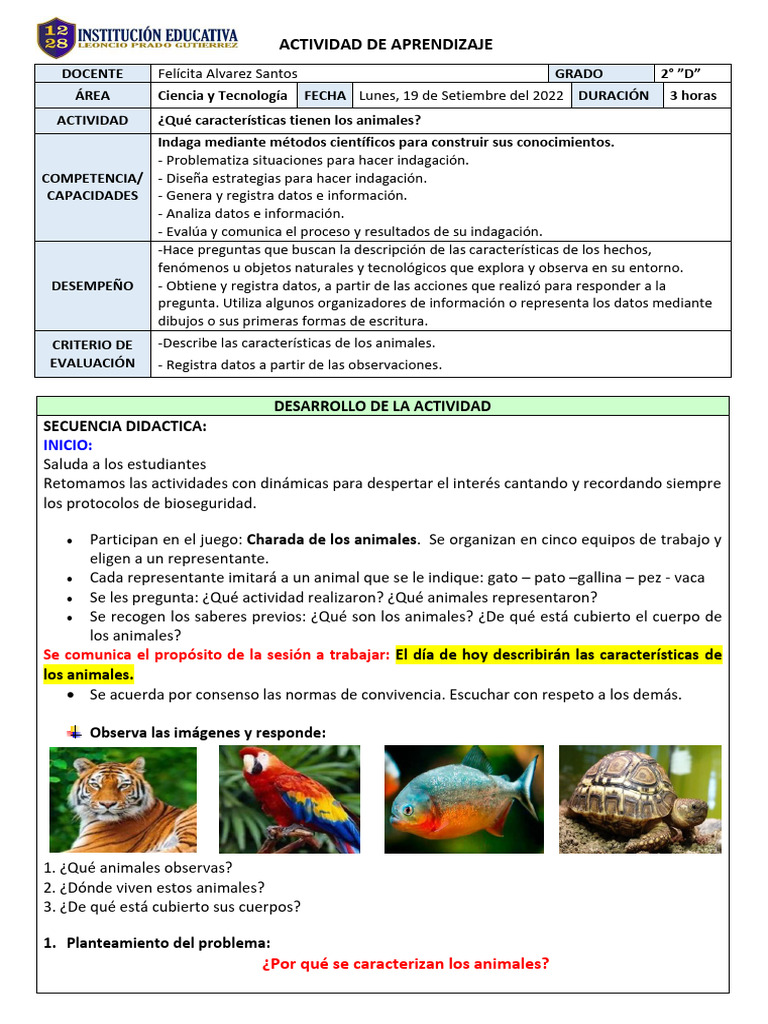 Ciencia ADA 19-09-22 (Fely) | PDF