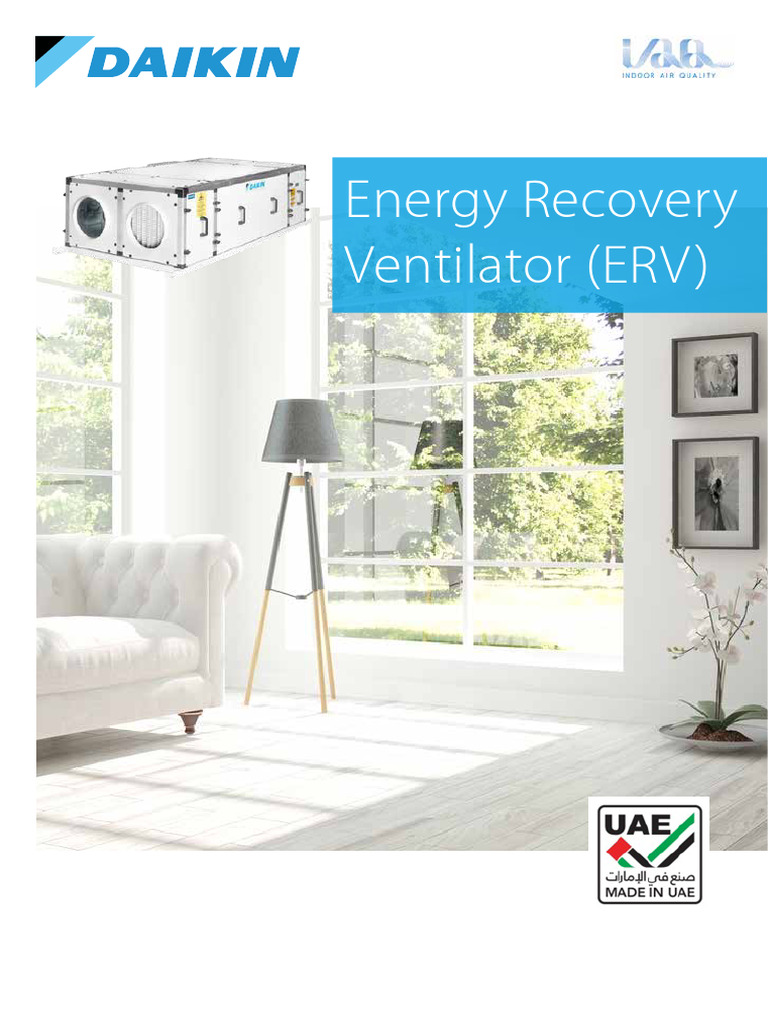 Daikin ERV | PDF
