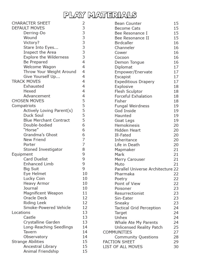 Patchwork Play Materials | PDF
