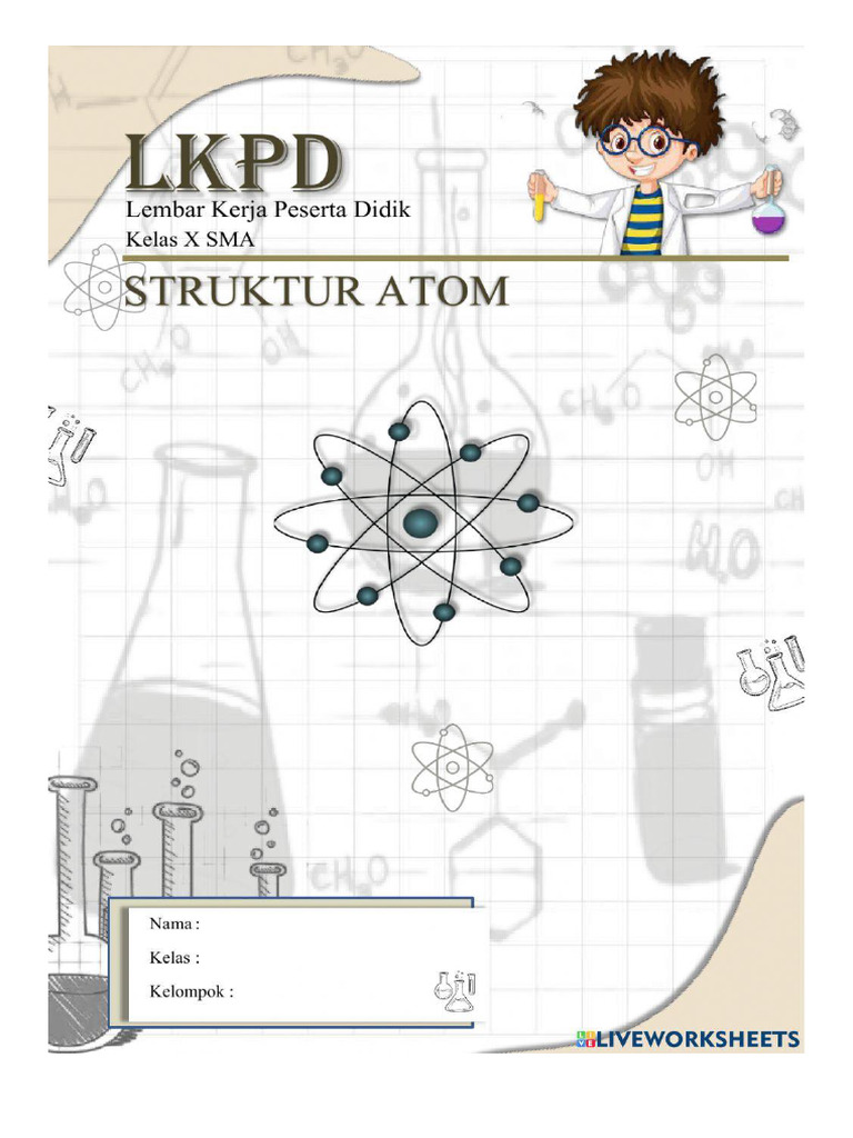 LKPD Struktur Atom | PDF