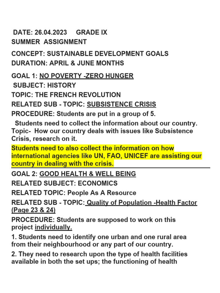 1266 13gdve0gqp SDG-ASSIGNMENT | PDF