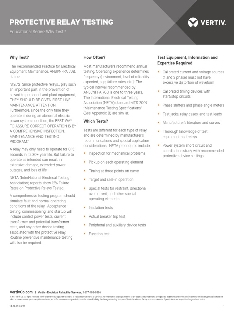Protective Relay Testing 2023 | PDF | Relay | Reliability Engineering