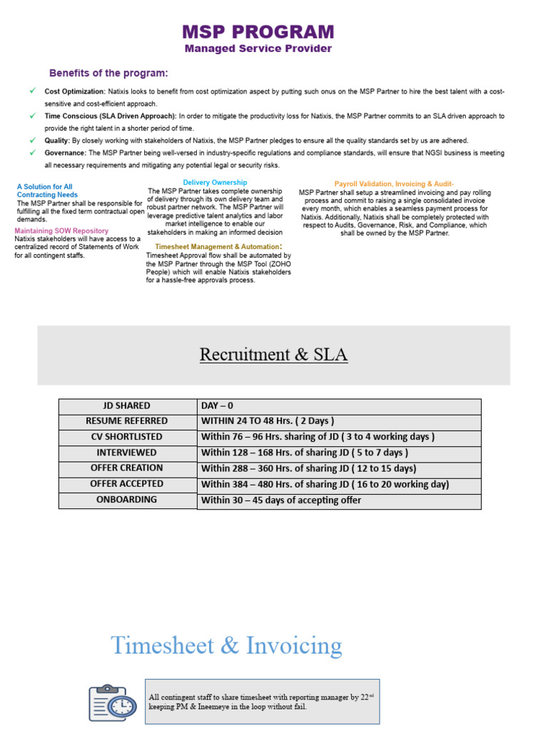 Metrics & SLA | PDF