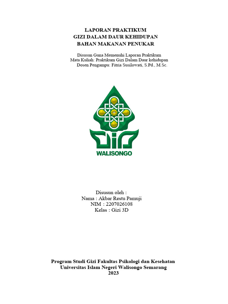 Laprak GDH Pertama Cuy | PDF