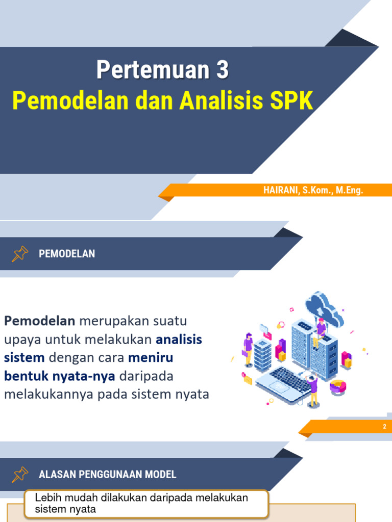 Pemodelan dan Analisis SPK | PDF
