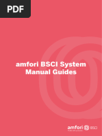 Amfori BSCI For Members - Guide Sustainability Platform - v5.3 | PDF ...