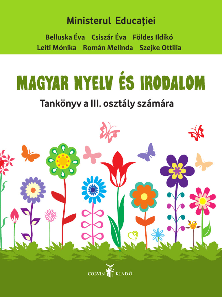 Magyar Nyelv Es Irodalom Clasa 3 V 2 | PDF
