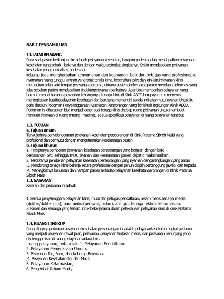 PEDOMAN PKP (1) | PDF