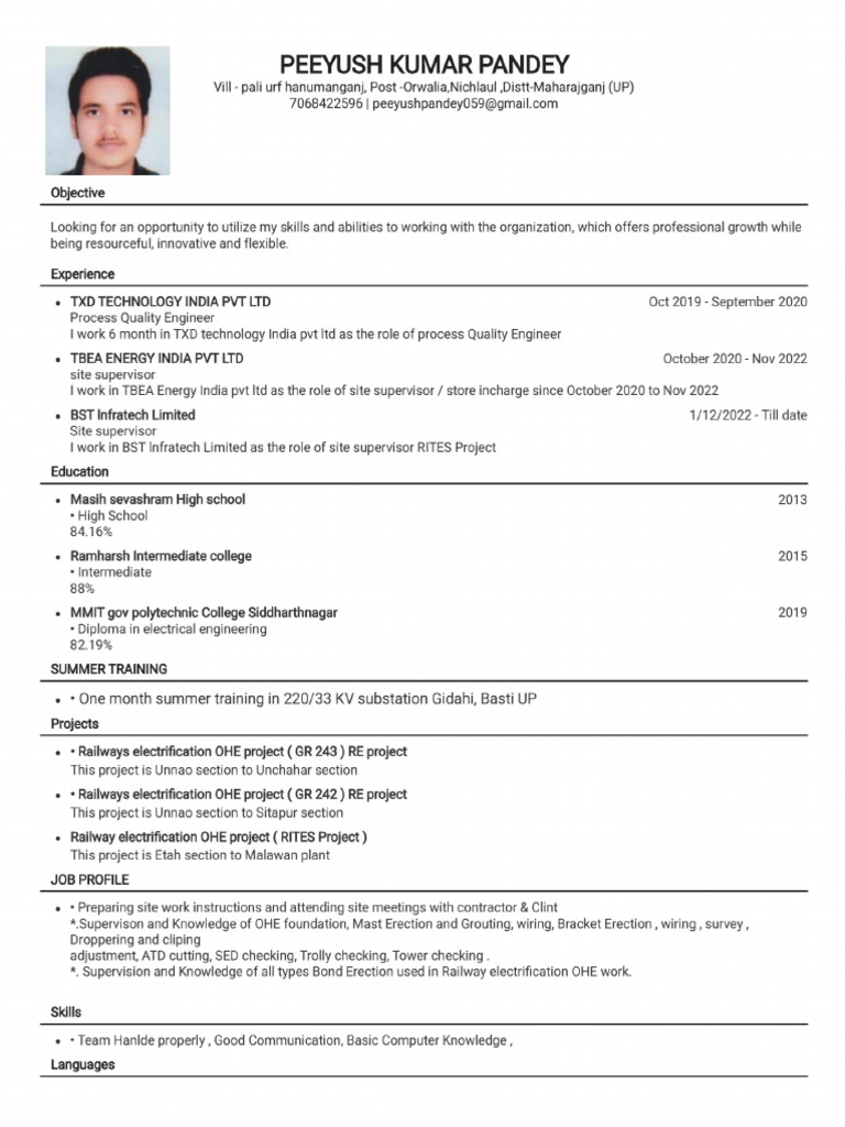 Peeyush Pandey Resume | PDF