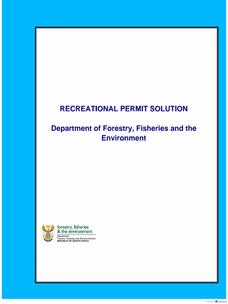 Recreational Permit-User Guide | PDF