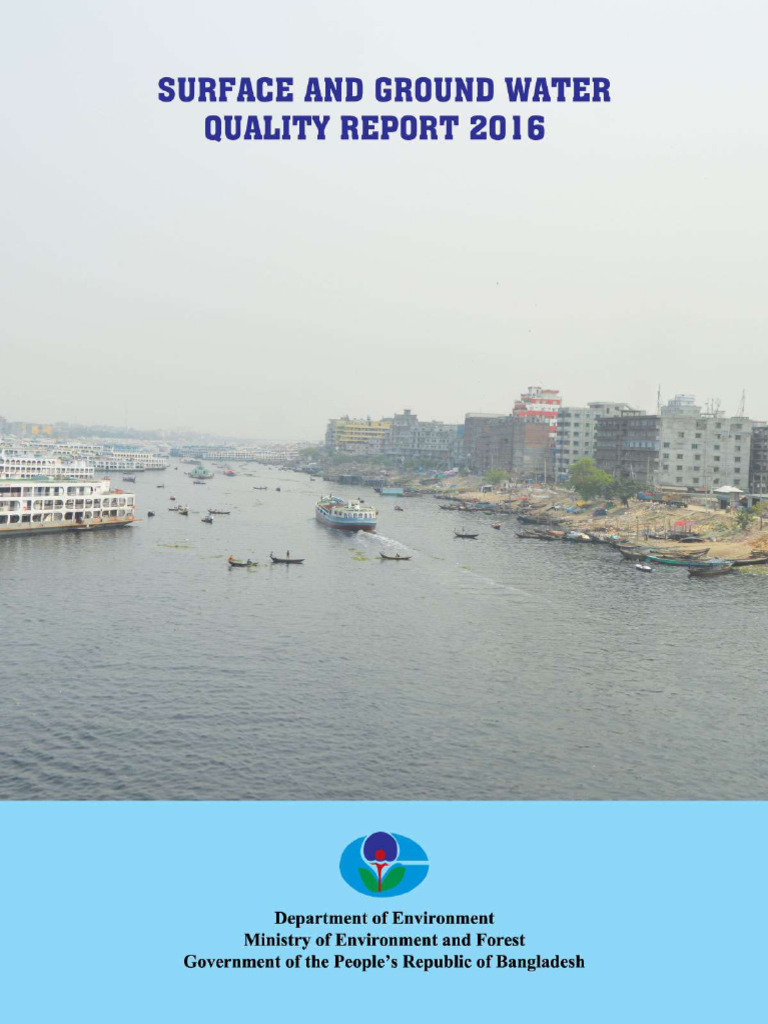 Surface and Ground Water Quality Report 2016 | PDF