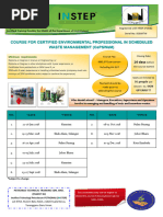 CePSWaM 2025: Waste Management Course | PDF