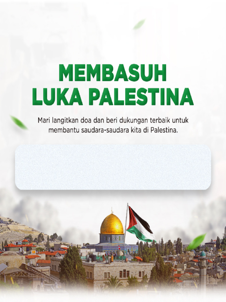 Template Poster Solidaritas Palestina Untuk Daerah | PDF