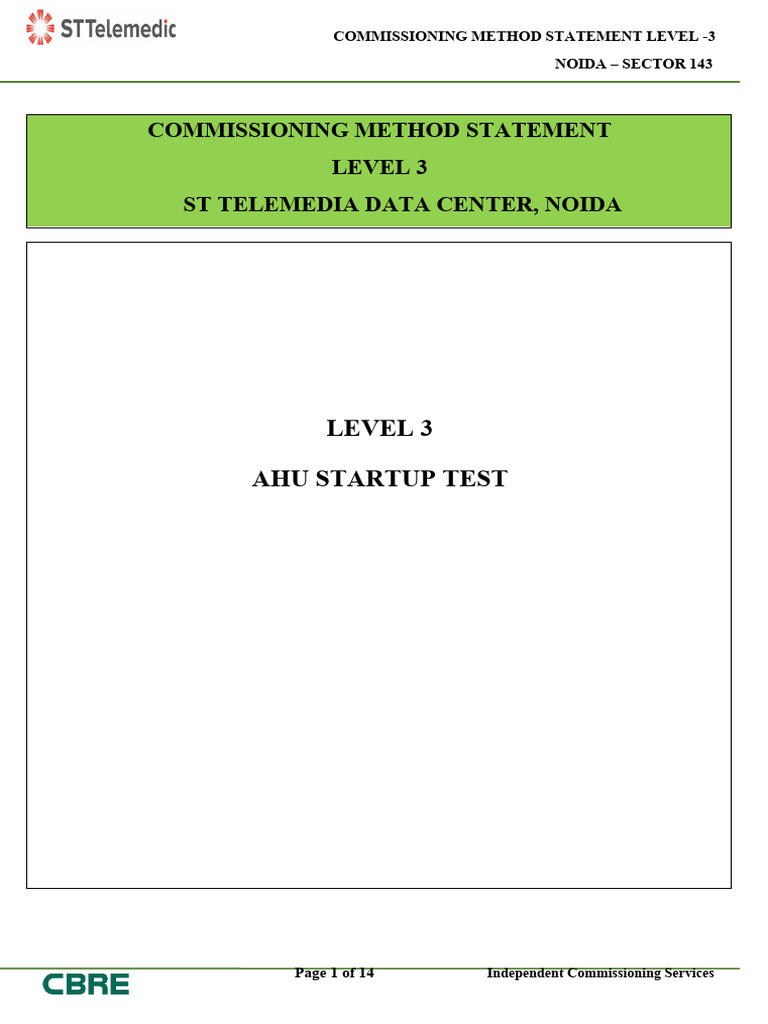 Noi-Dc1-2f-L3-Br 2-Csu-2 | PDF | Verification And Validation | Flow Measurement