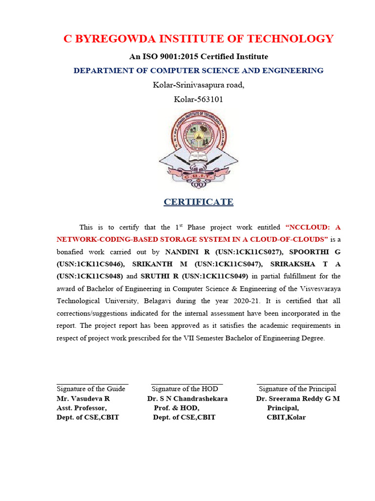 Sample Certificate | PDF