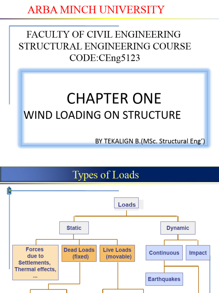 Chapter 1 Wind Load | PDF | Structural Load | Wound