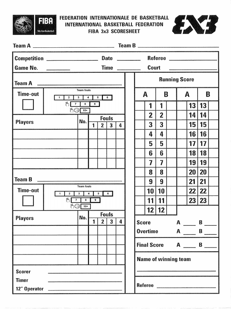 3x3-scoresheet | PDF