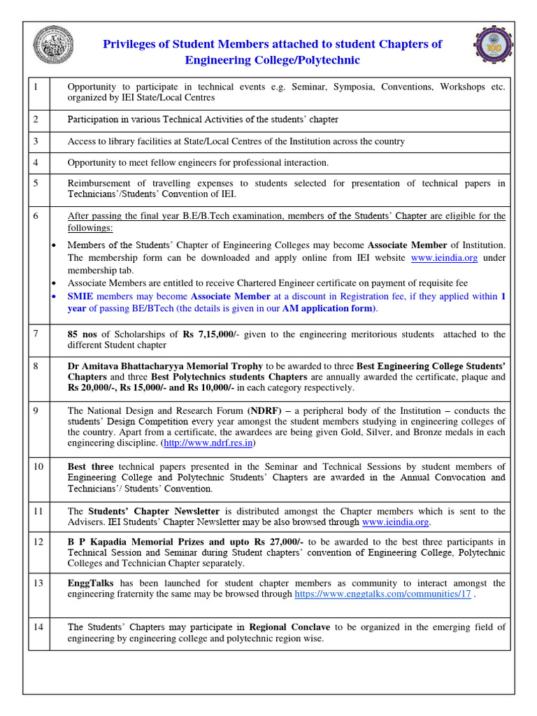 IEI Membership | PDF