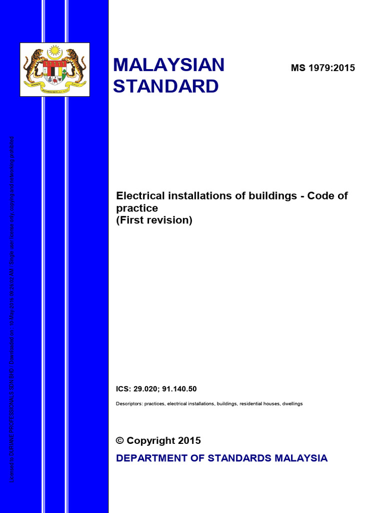 MS 1979 2015 | Download Free PDF | Standardization | Electrical Engineering