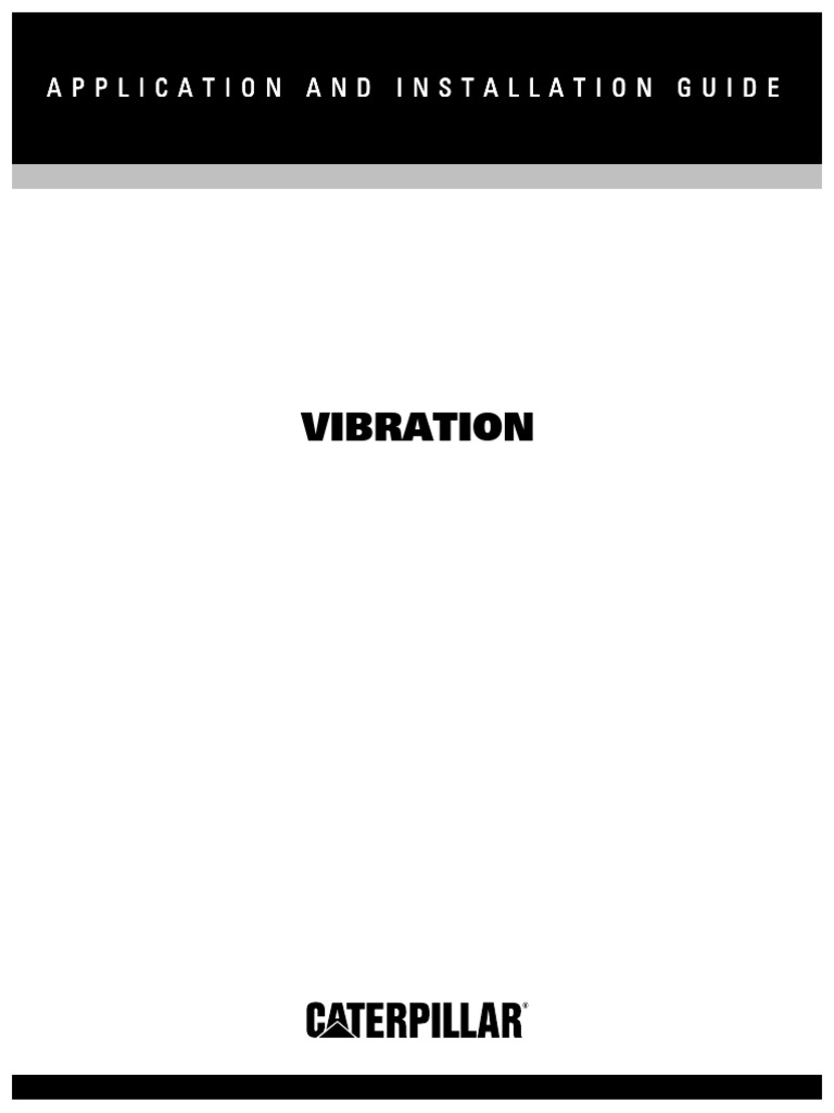 Vibration (Application and Installation Guide) | PDF