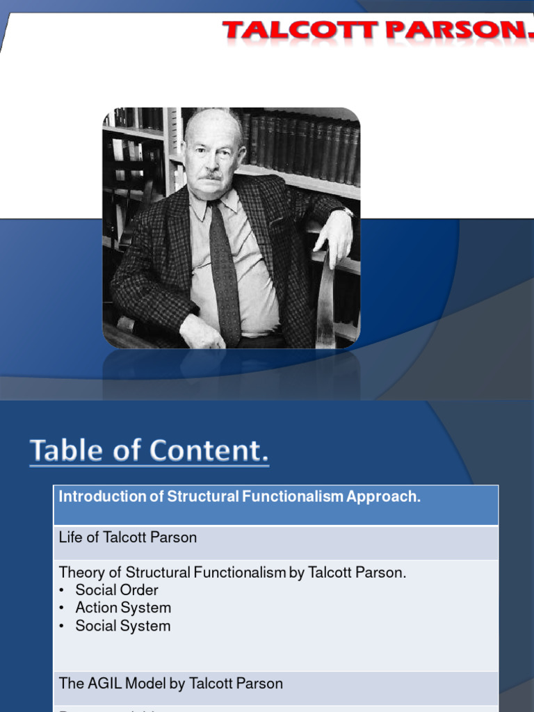Talcot Parson | PDF | Sociology | System