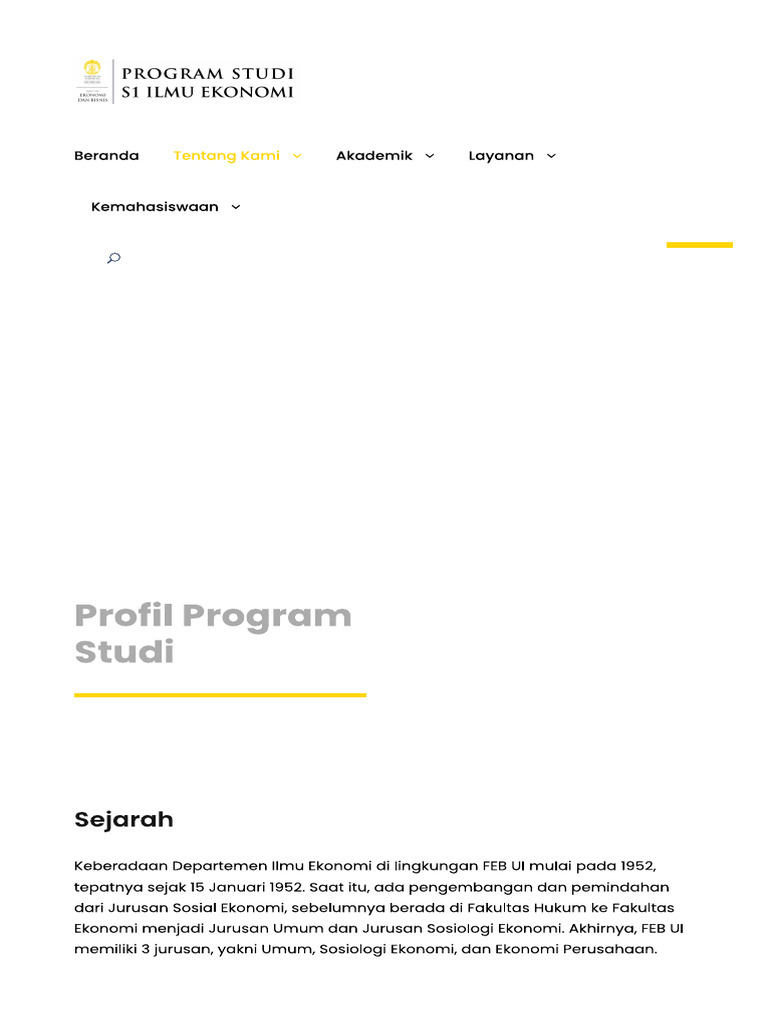 Ilmu Ekonmi Ui | PDF