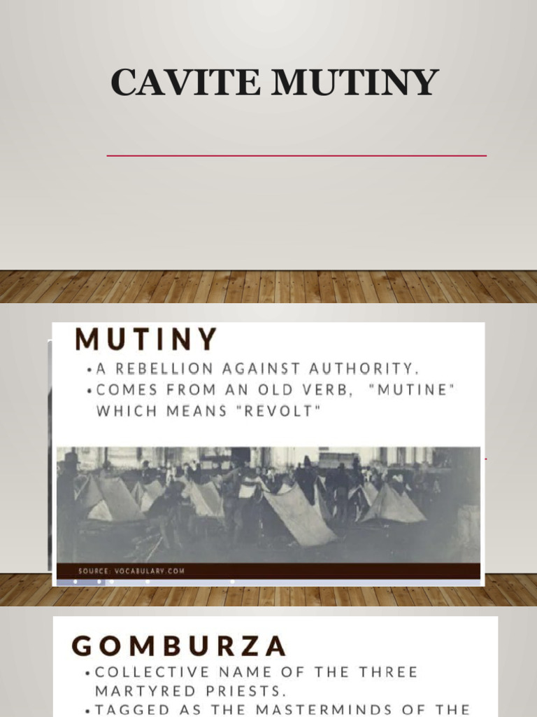 Cavite Mutiny Lecture | PDF