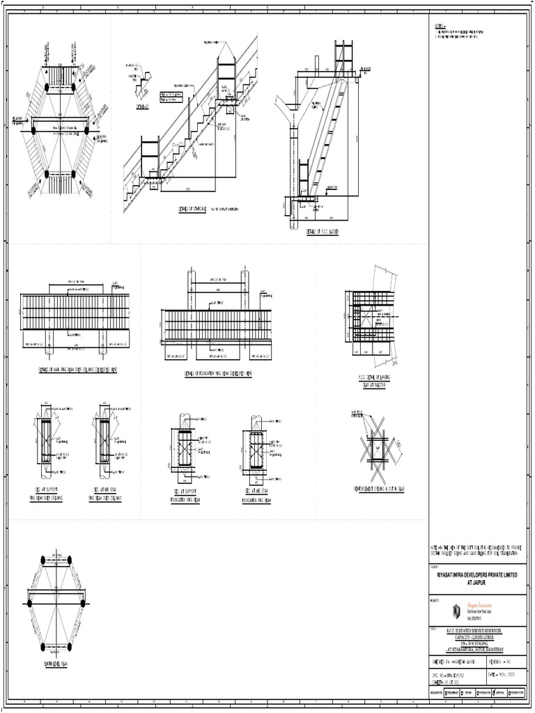200 KL - ESR - 18M STAGING - 10TON PER SQM02-Model | PDF