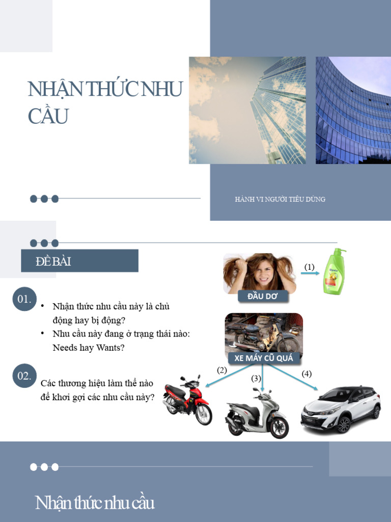 HVNTD GA9 NHẬN THỨC NHU CẦU | PDF