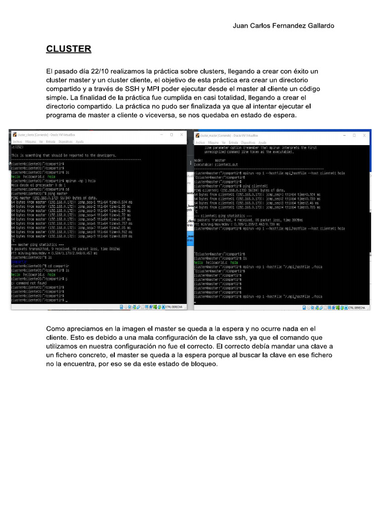 Practica Cluster | PDF