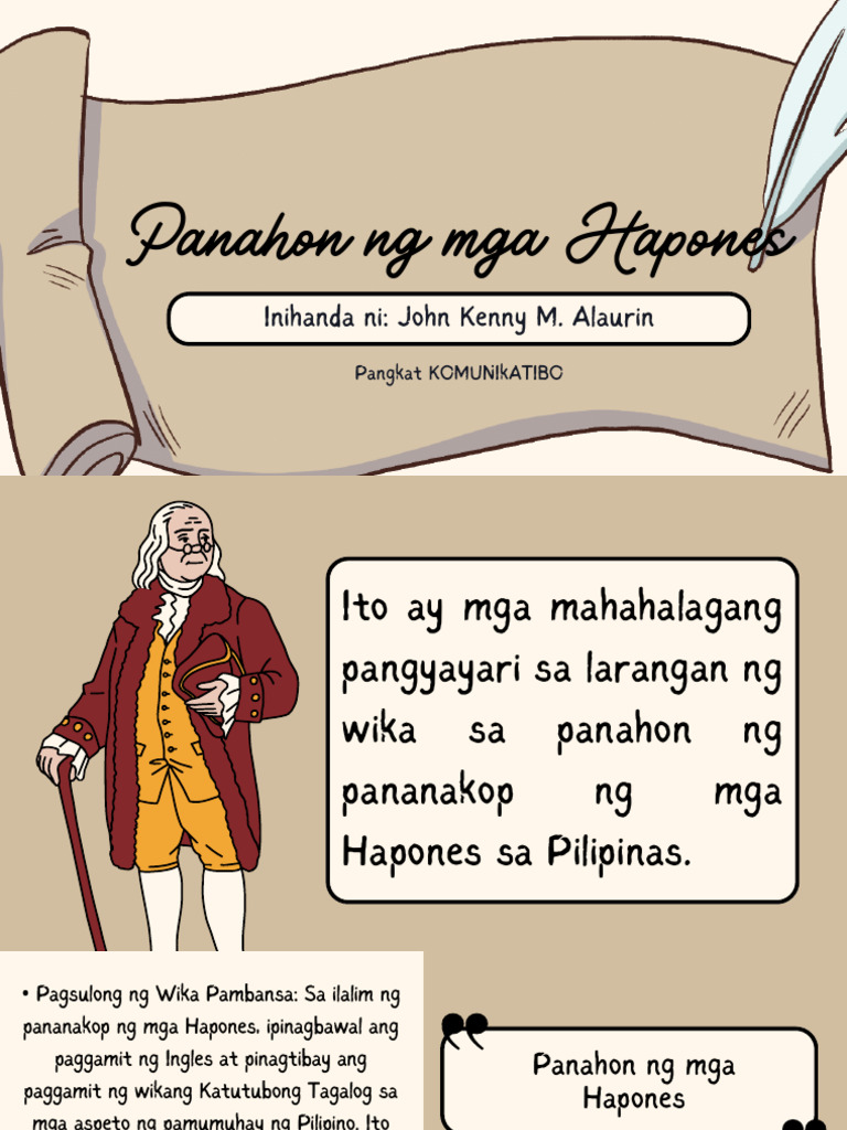 Panahon-Ng-Mga-Hapones (Ppag) | PDF
