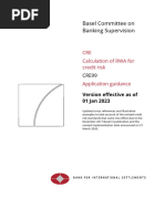 RWA Calculation for Credit Risk Under IRB | PDF | Financial Risk | Banks